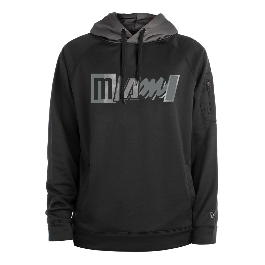 Jordan Brand Miami HEAT Courtside Statement Edition Pullover Hoodie ...