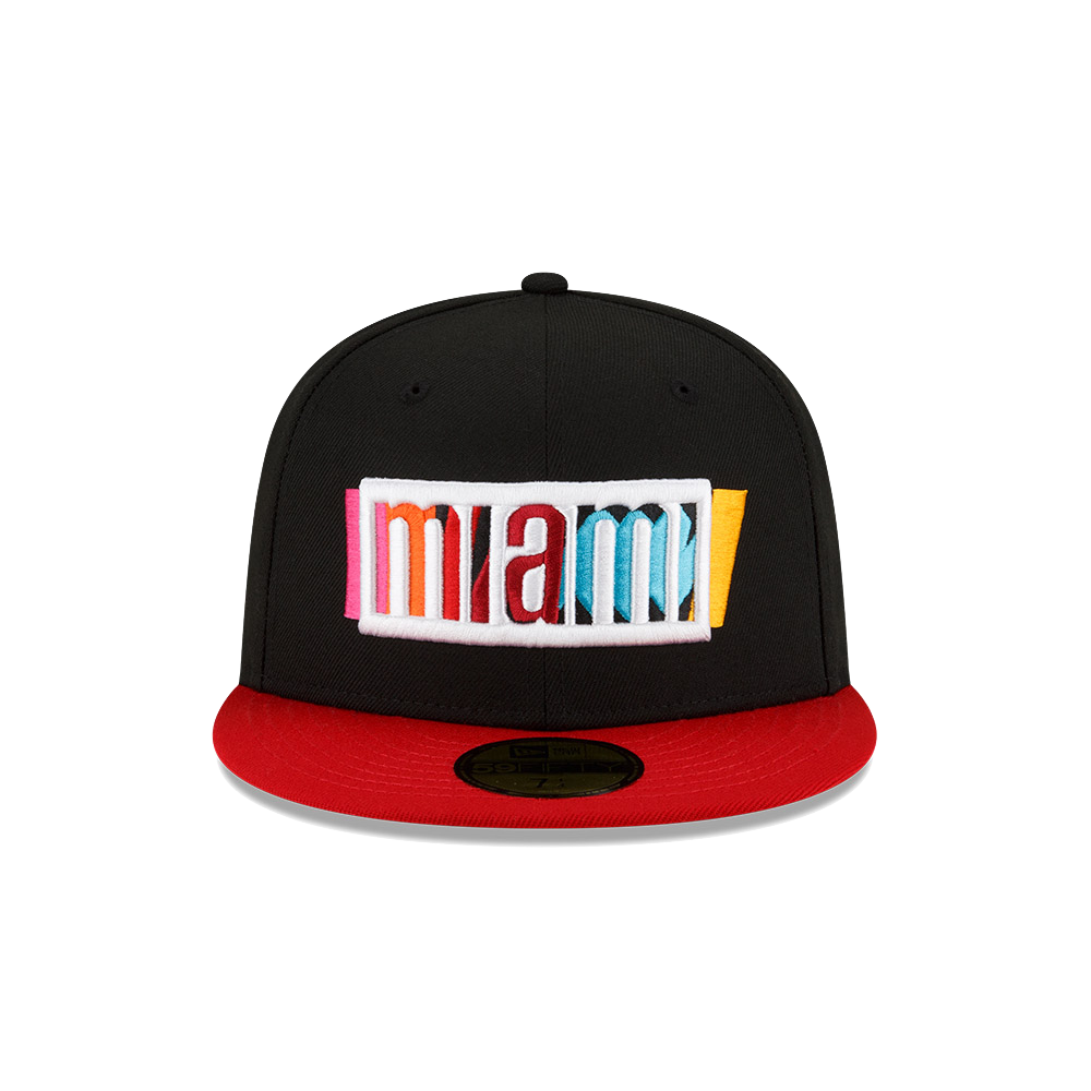 Court Culture Miami Mashup Vol. 2 Wordmark Fitted Hat – Miami HEAT Store