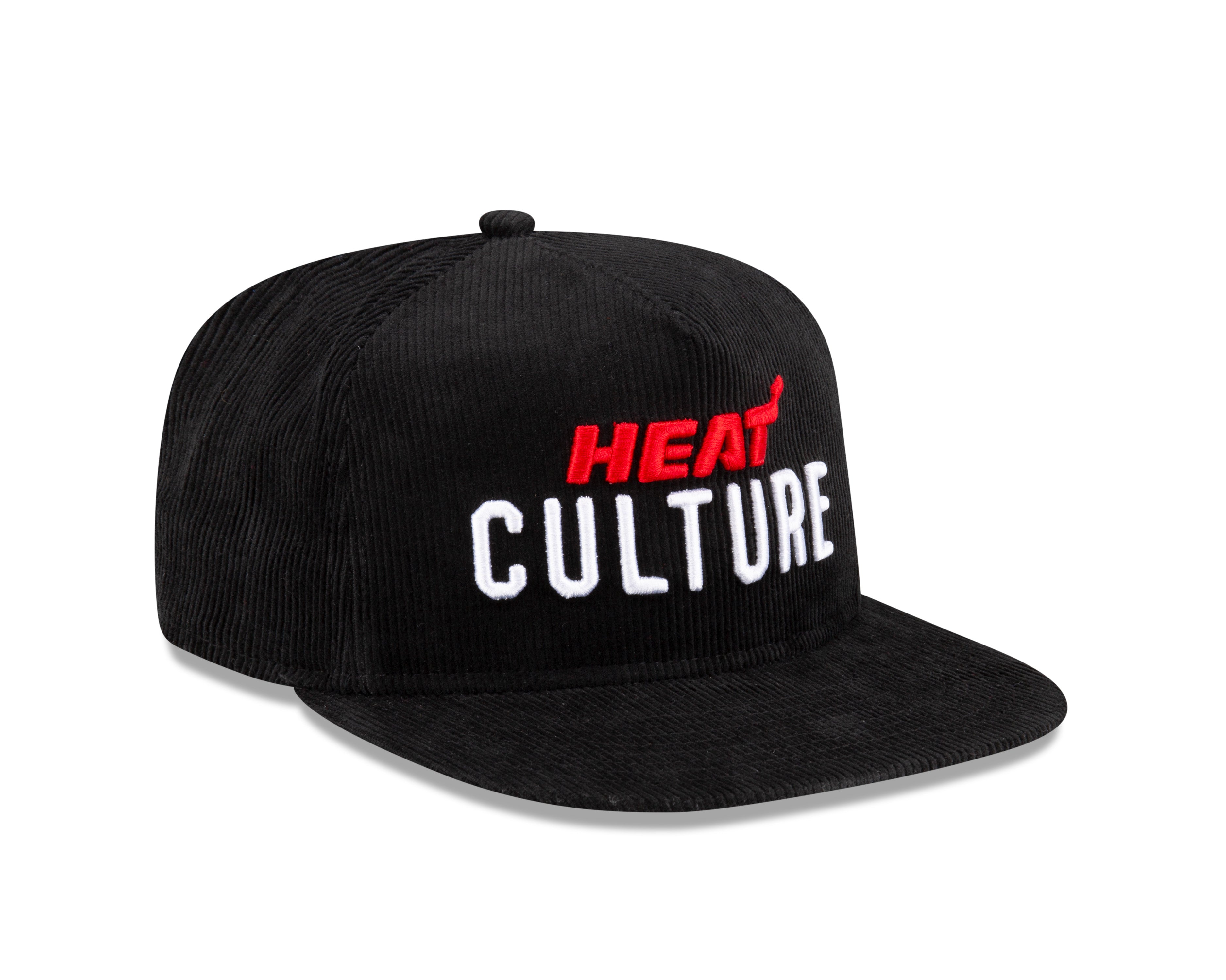 Court Culture HEAT Culture Black Corduroy Golfer – Miami HEAT Store