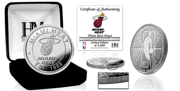 Miami HEAT Highland Mint Silver Mint Coin – Miami HEAT Store