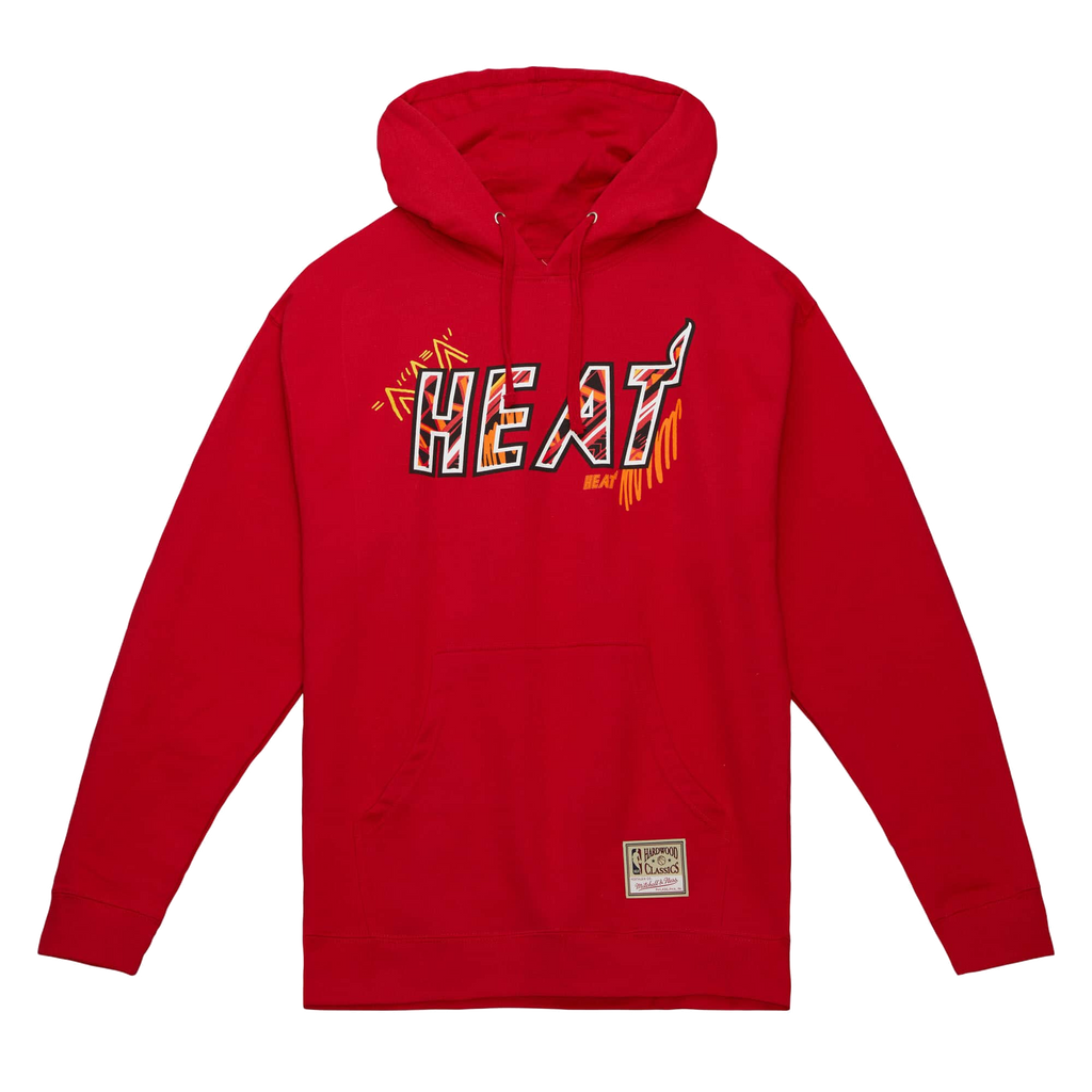 Mitchell & Ness Miami HEAT Game Day Pattern Hoodie – Miami HEAT Store