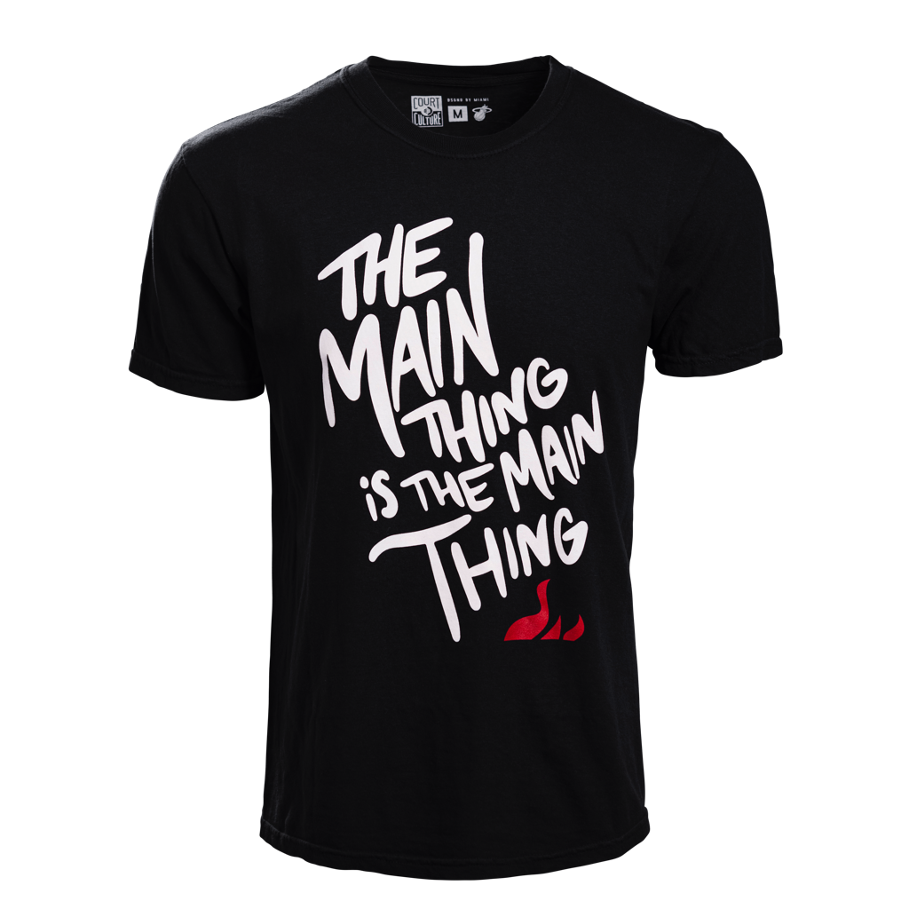 Court Culture The Main Thing Unisex Tee – Miami HEAT Store