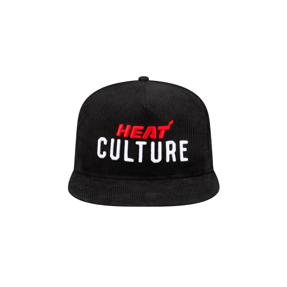 Court Culture HEAT Culture Black Corduroy Golfer – Miami HEAT Store