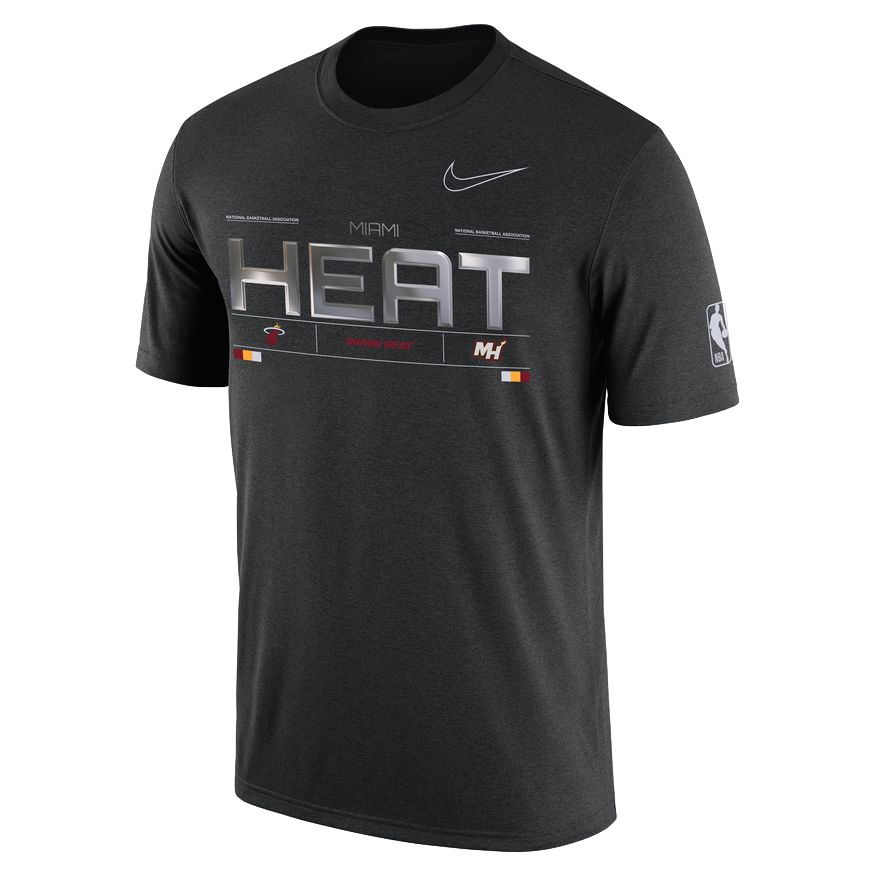 Nike Miami HEAT Essential Black Tee – Miami HEAT Store