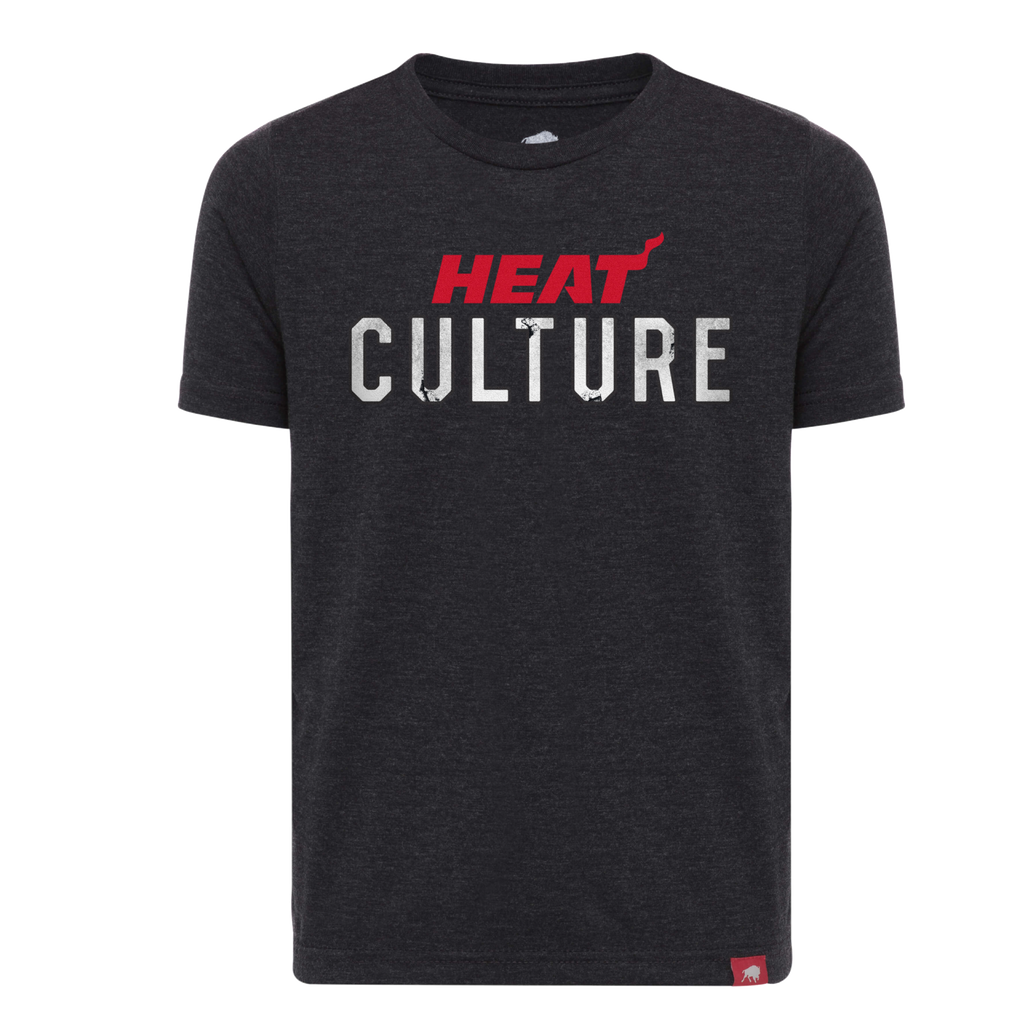 Court Culture HEAT Culture Flames Youth Tee – Miami HEAT Store