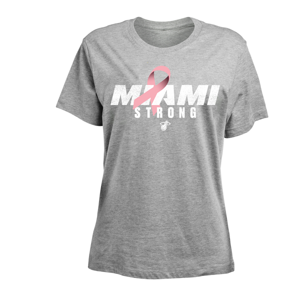 Court Culture Miami Strong Women's Grey Tee – Miami HEAT Store